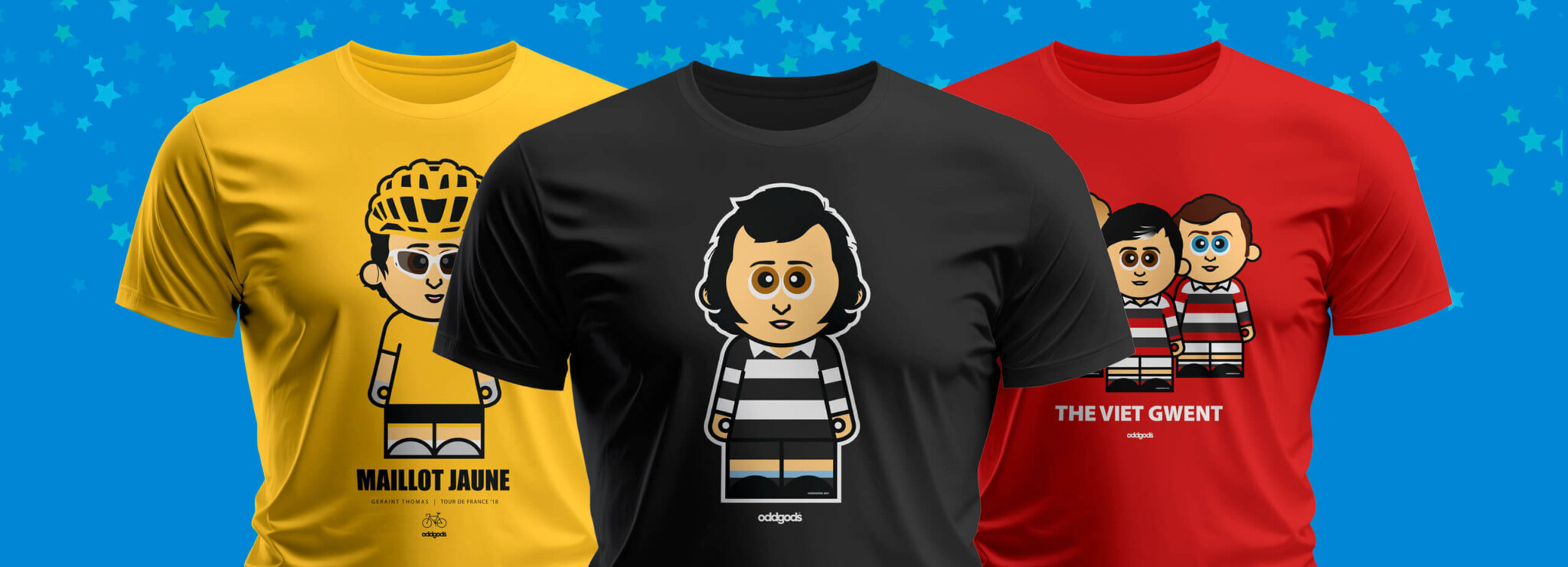 oddgods | Unique Caricature Merchandise