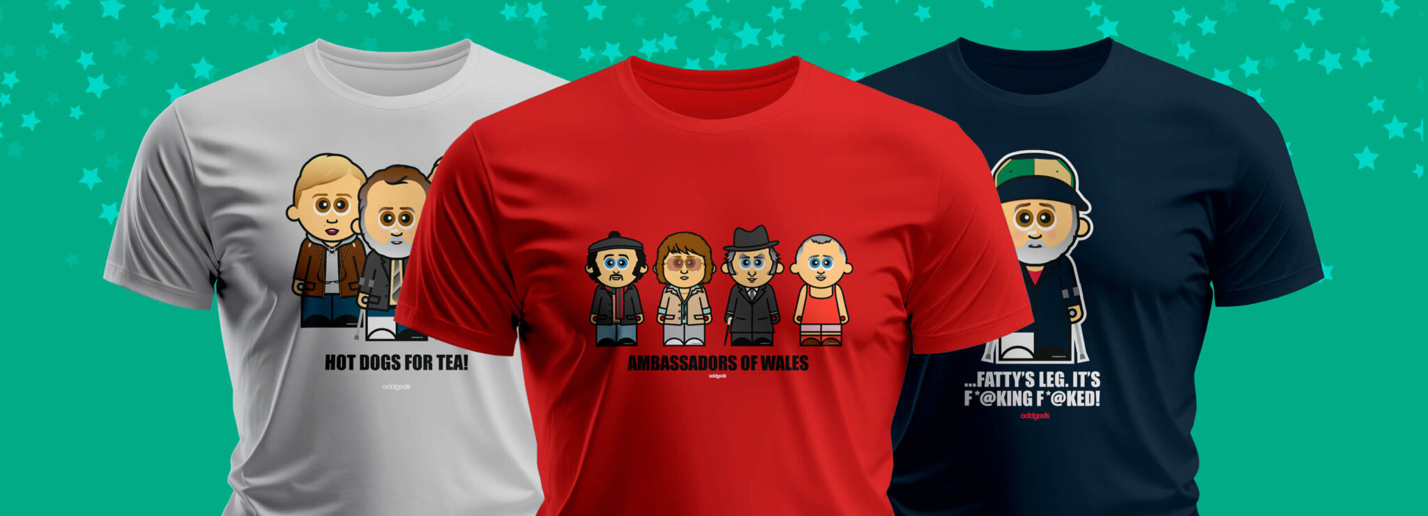 oddgods | Unique Caricature Merchandise